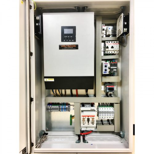 Silent Power Off Grid Control Cubicle 5000W Inverter charger - Voltacon